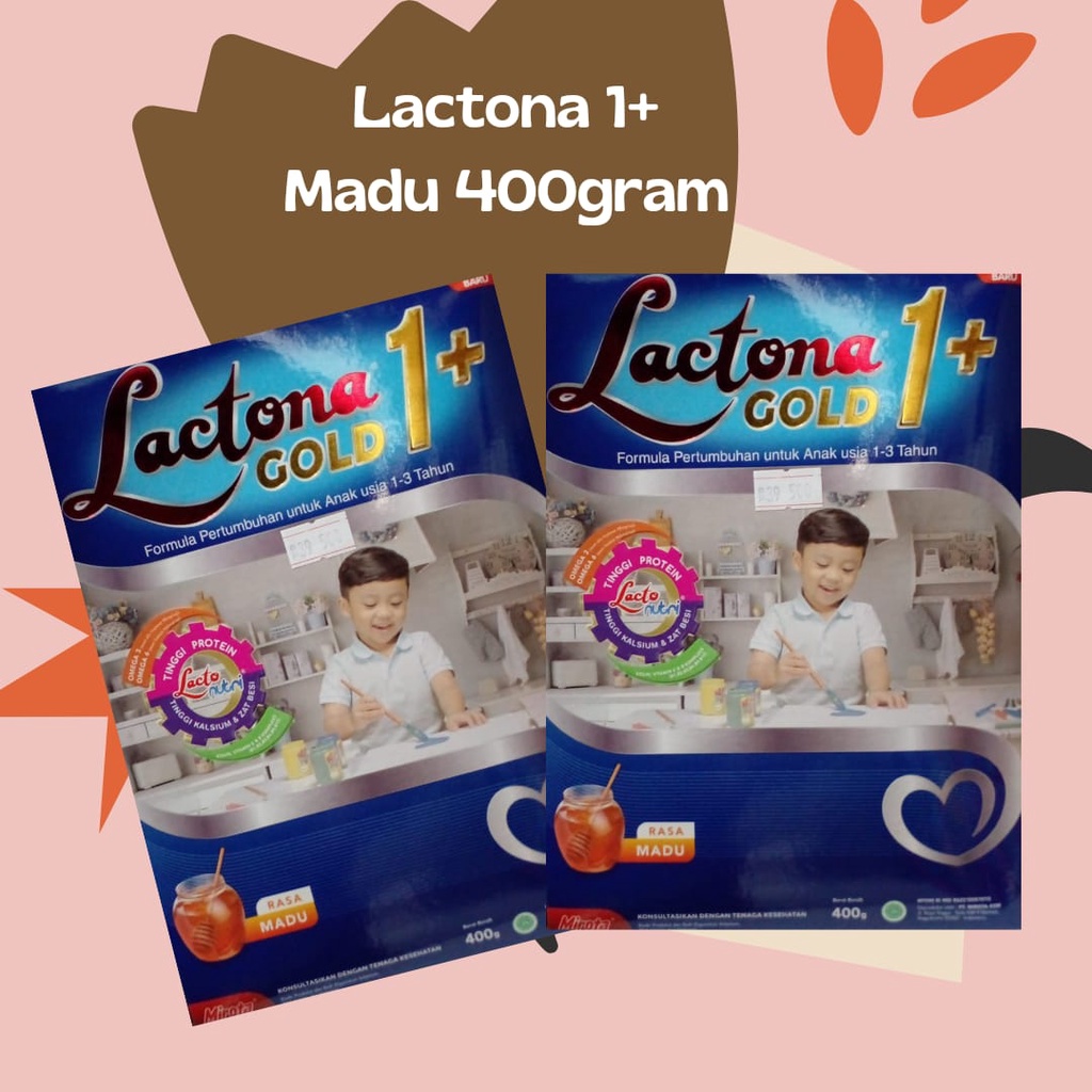 Jual Lactona Gold 1+ Madu 400Gram | Shopee Indonesia
