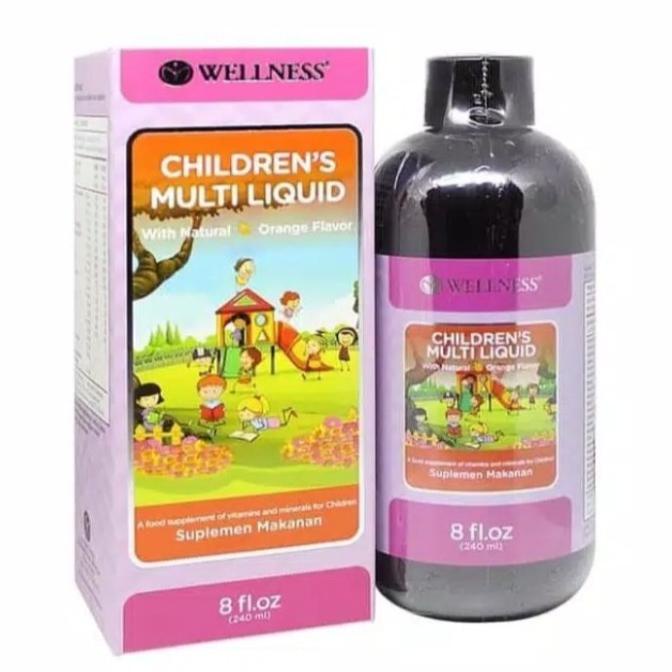 Jual Wellness Children Multi Liquid 240 ml / Vitamin Anak | Shopee ...