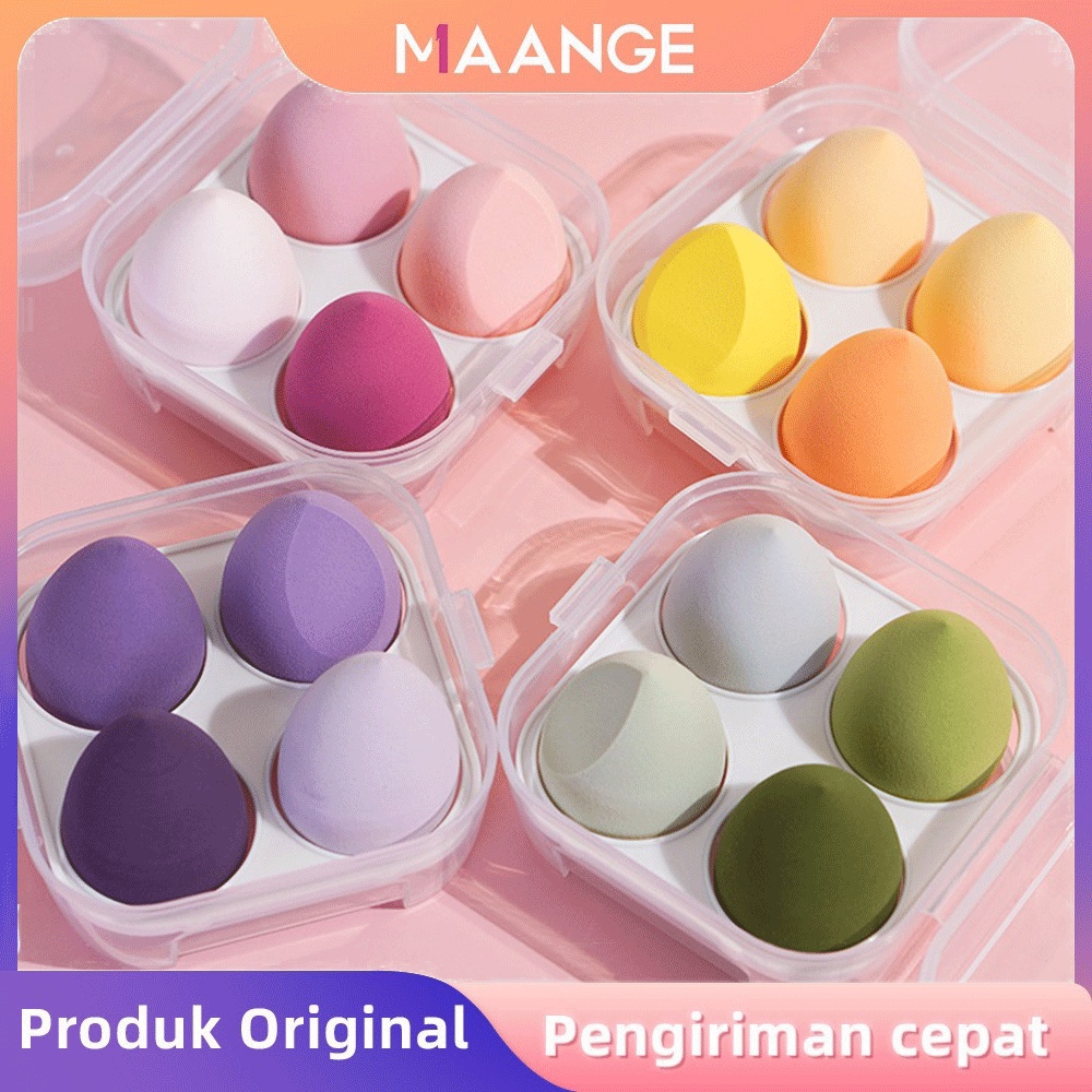 Jual MAANGE Spons Make up Spons Blender Spons Kering Dan Basah Beauty ...
