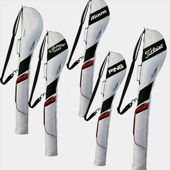 Jual Bag Golf sunday bag tas golf driving Universal 5 sd 9 stick ...