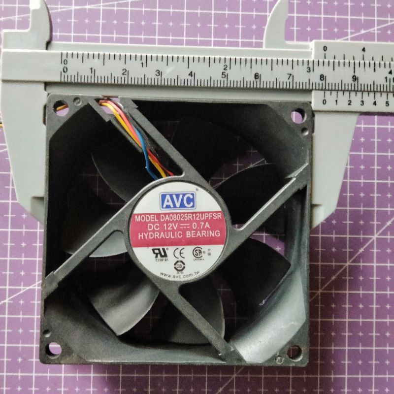 Jual Fan DC 12V 8x8 High Speed kipas 12VDC 8CM | Shopee Indonesia