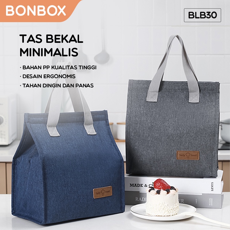 Jual BONBOX BLB30 TAS BEKAL MAKAN LUNCH BAG TAHAN PANAS DINGIN ...