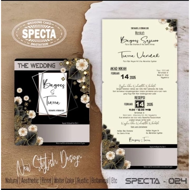 Jual Specta 24 | Blangko Undangan | Undangan Print | Undangan Kosong | Undangan Murah | Shopee ...