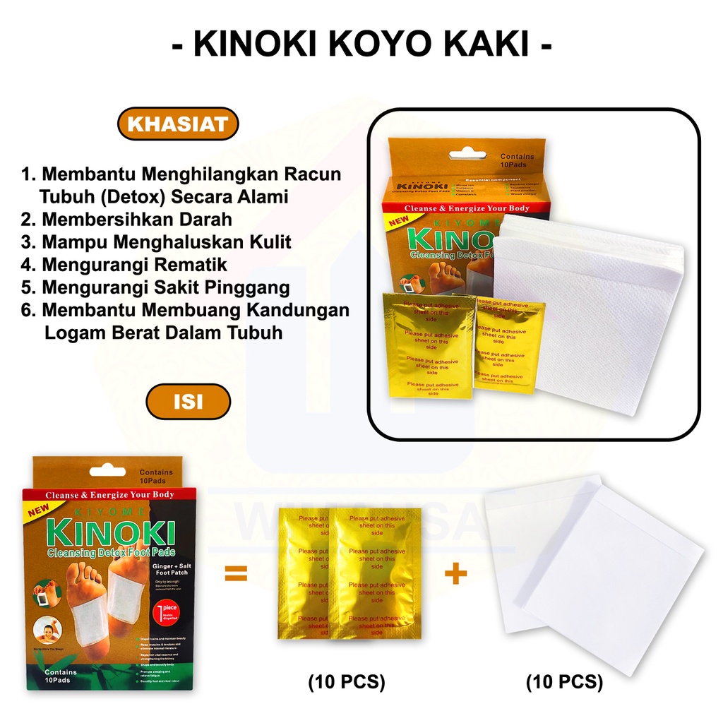 Jual KOYO KINOKI (ISI 10 PCS) | Shopee Indonesia