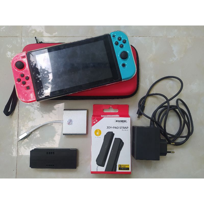 Jual Nintendo Switch V2 OFW Neon - Bekas/Second | Shopee Indonesia