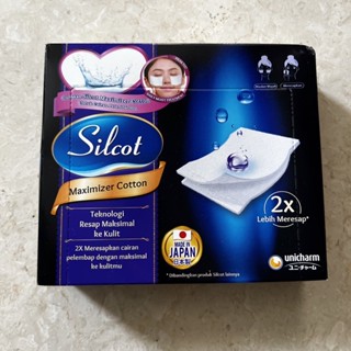 Jual Silcot Maximizer Cotton 40 - Kapas Kecantikan Unicharm Kapas wajah ...