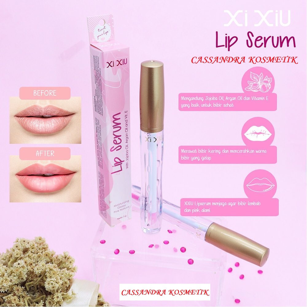 Jual XI XIU LIP GLOW SERUM | XIXIU SERUM BIBIR | LIP MASK | LIP MOIST ...