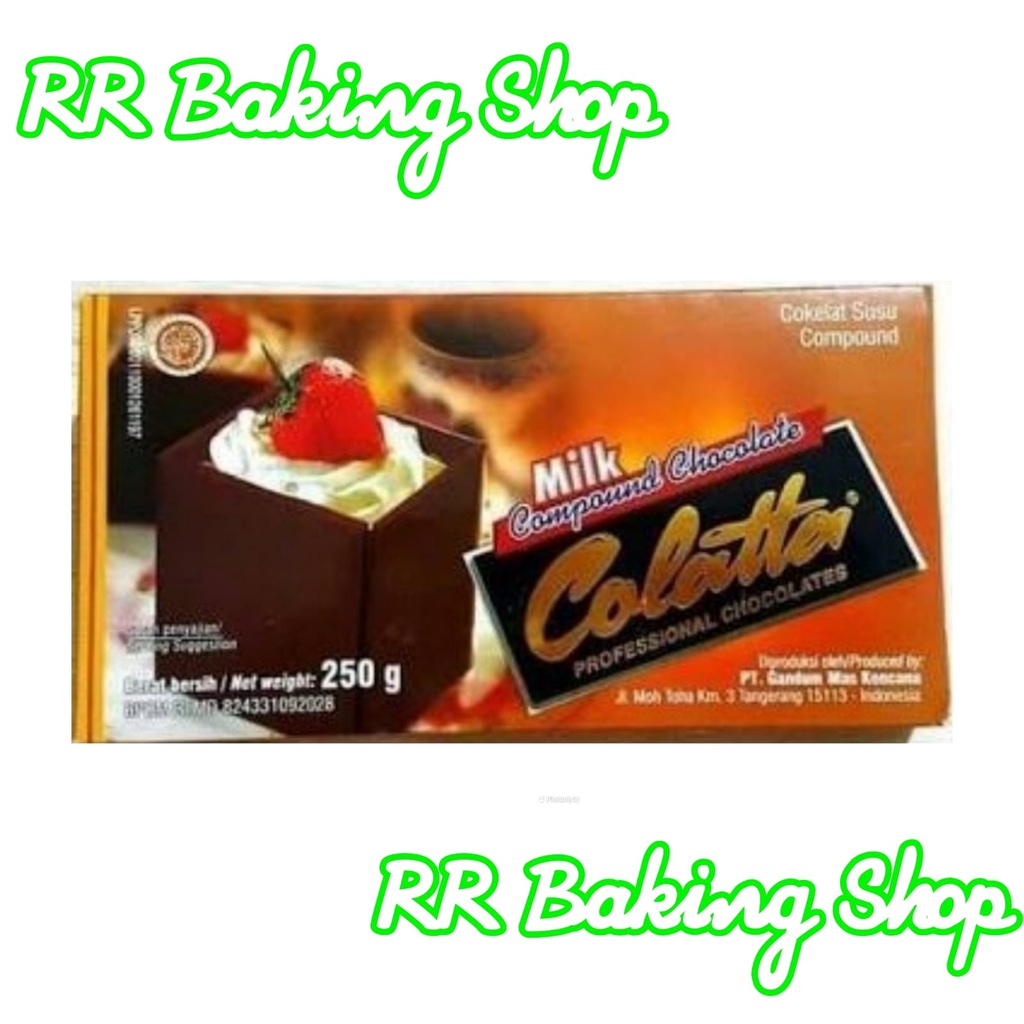 Jual Colatta MILK Compound Chocolate 250gr - coklat batang colatta milk ...