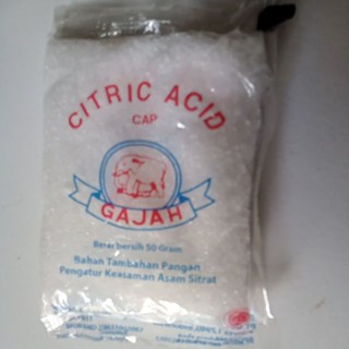 Jual Citric Acid / Citrun cap gajah | Shopee Indonesia