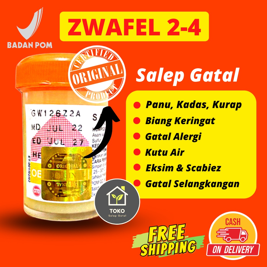 Jual Salep Gatal Zwafel 24 Asli Original 100% | Obat Saleb Gatel Panu ...