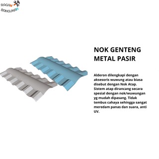 Jual Nok Atap Alderon 830 Tipe C-V Panjang 83 cm | Shopee Indonesia