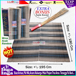 Jual Tikar Plastik Onta Besar Anyam Tikar Renda Tikar Anyam | Shopee ...