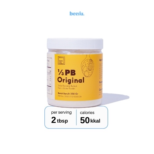 Jual Lean Lab Peanut Butter Powder 1/3 PB Original | Shopee Indonesia