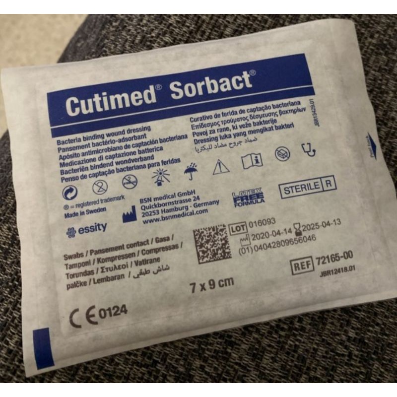 Jual Cutimed Sorbact Swab BSN 7 x 9 Cm | Shopee Indonesia