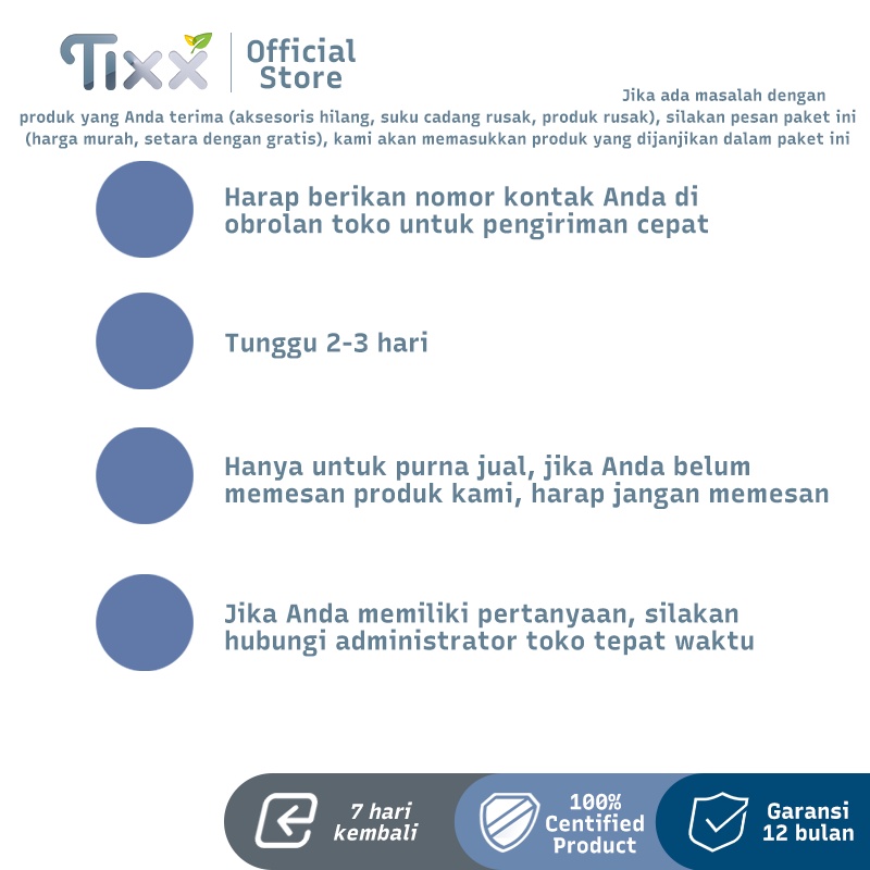 Produk Tixx ID A | Shopee Indonesia