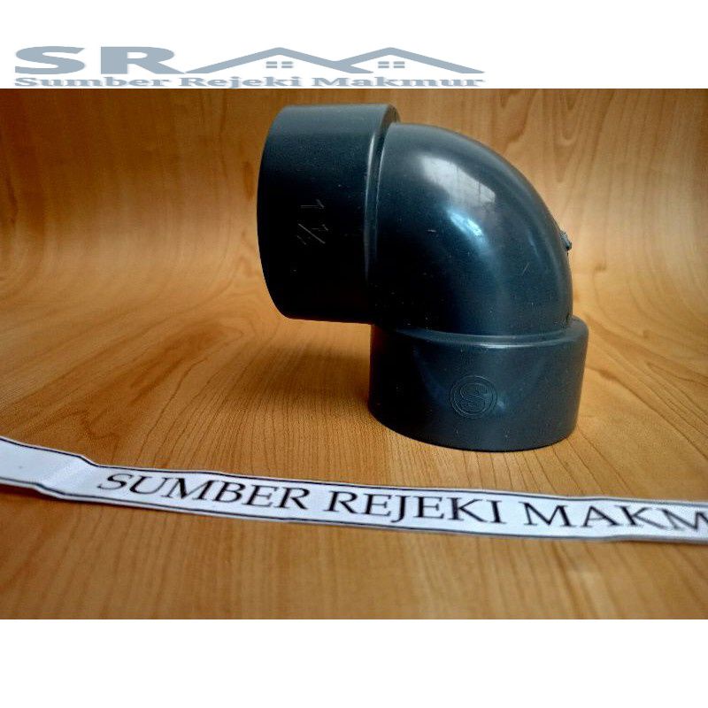 Jual Knie 1 1/2" keni letter L elbow bengkokan pipa 1 1/2 inch SO/GRS ...
