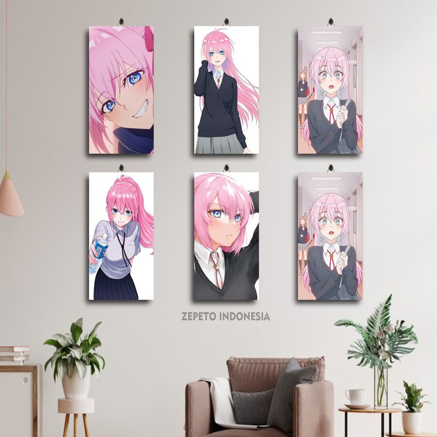 Jual PAJANGAN KAMAR ANIME KAWAII DAKE JANAI NO SHIKIMORI-SAN 15X30 ...