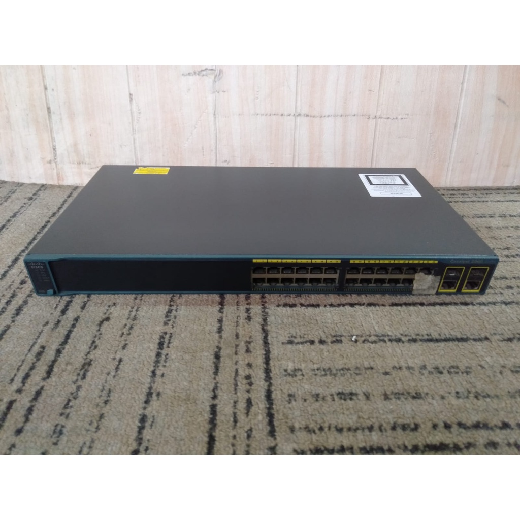 Jual Switch Hub Cisco Catalyst 2960 Series 24 Port n 2 Port Gigabit Dan ...