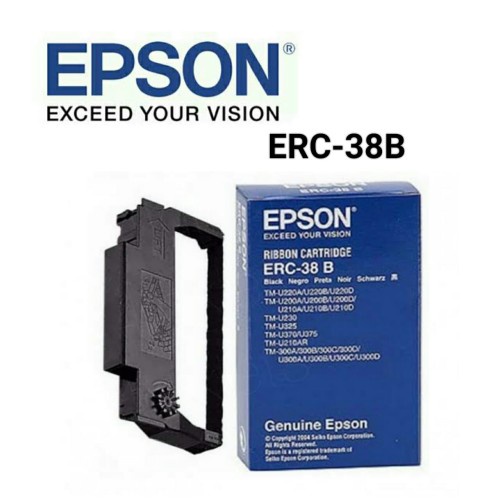 Jual ORIGINAL CARTRIDGE PITA RIBBON PRINTER EPSON TM-U220-ERC 38 B ...