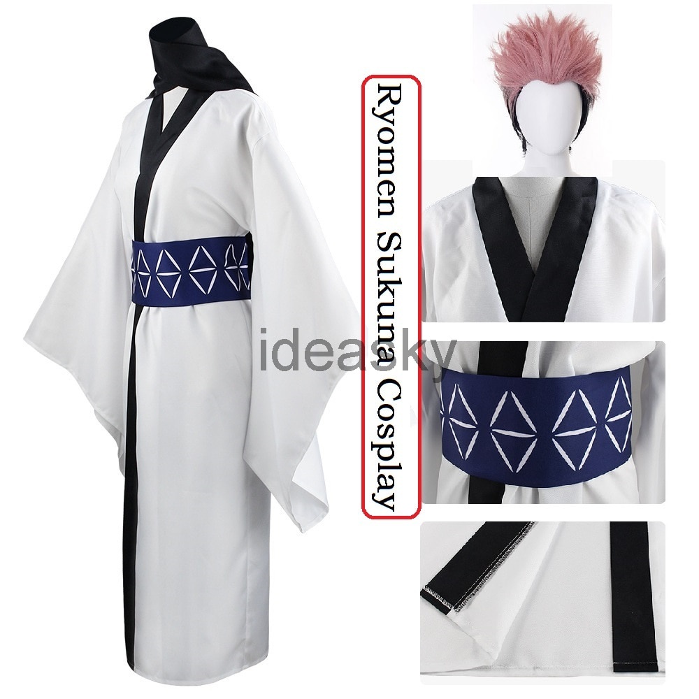 Jual PREORDER Anime Jujutsu Kaisen Ryomen Sukuna Cosplay Costume ...