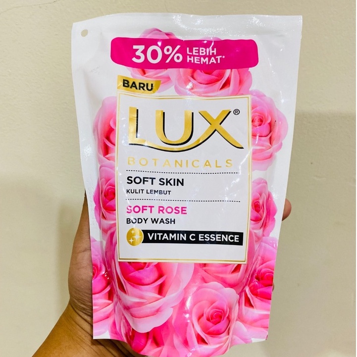 Jual LUX BOTANICAL BODY WASH SABUN CAIR REFILL 400ML / MAGICAL ORCHID/ SOFT ROSE | Shopee Indonesia