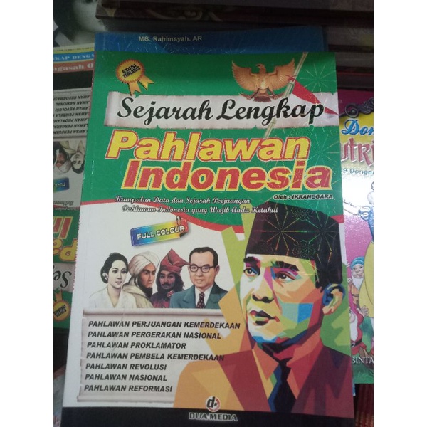 Jual Buku Sejarah Lengkap Pahlawan Indonesia - Buku Tentang Sejarah Para Pahlawan Indonesia ...