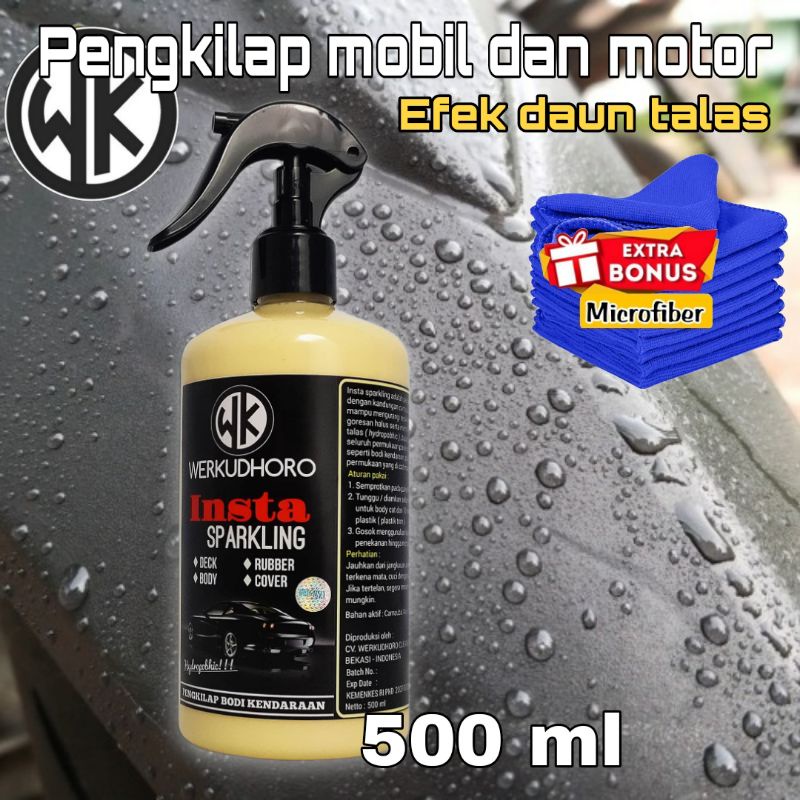 Jual pembersih body mobil dan motor kusam insta sparkling 500ml | Shopee Indonesia