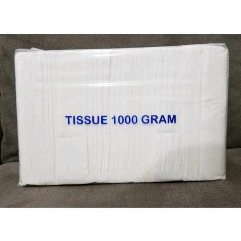 Jual Tissue 1000 gram 2ply 1.200 Sheet Tissue Polos Kiloan Tissue ...