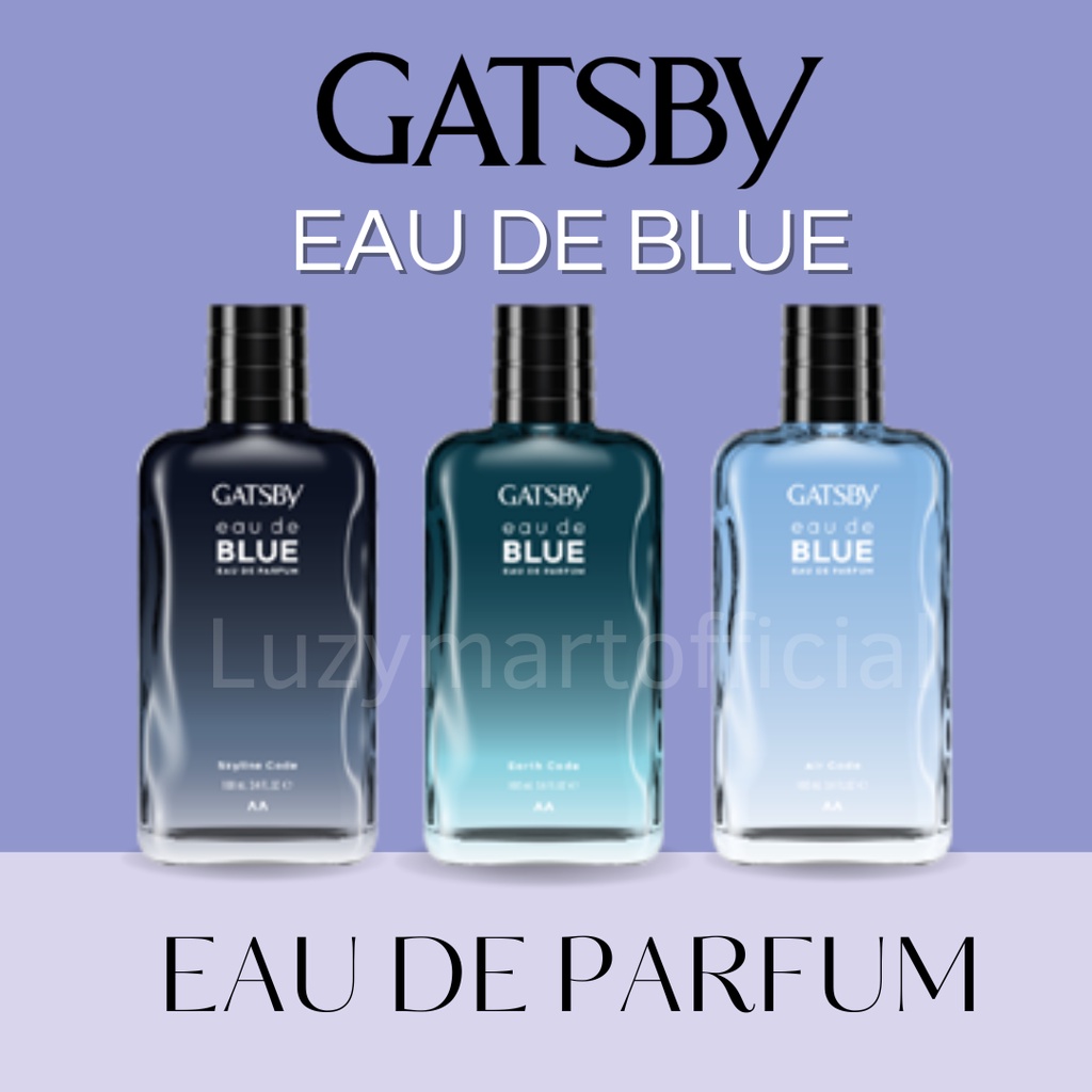 Jual Gatsby Eau De Blue EDP 100ml Parfum Cowok Tahan Lama | Shopee ...