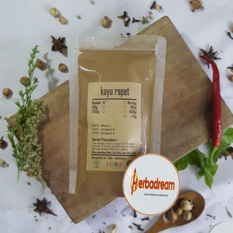 Jual 500 GRAM BUBUK KAYU RAPET RAPAT MANGGARSIH PARAMERIA LAEVIGATA ...