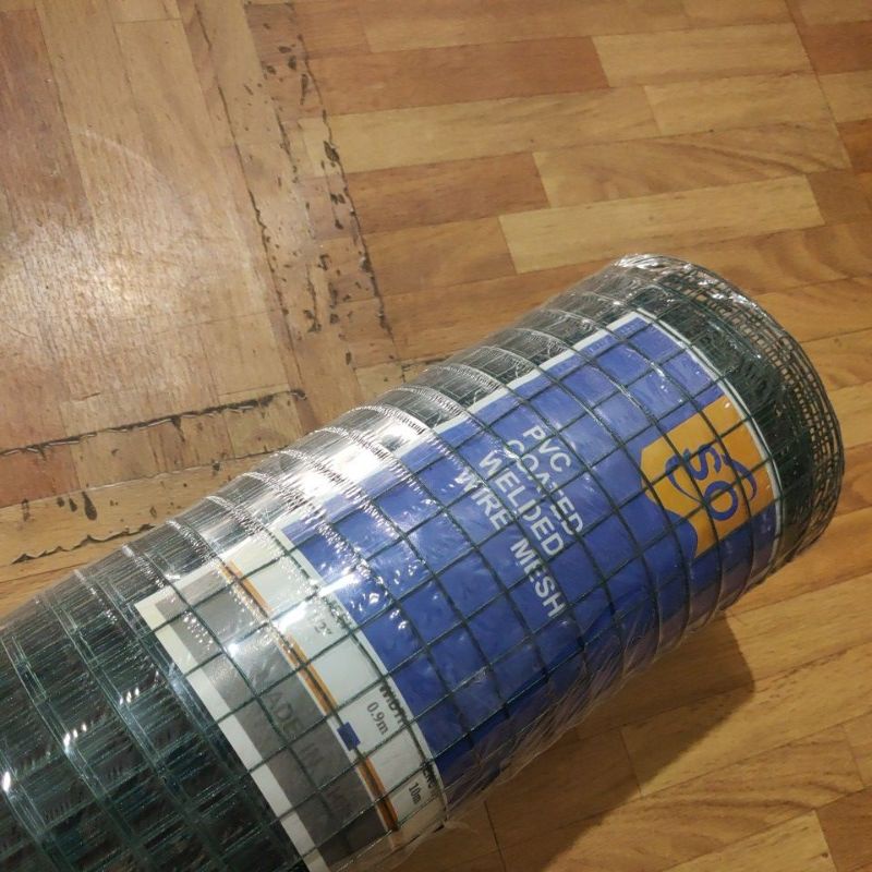 Jual kawat loket pvc hijau / pvc coated welded wire mesh | Shopee Indonesia