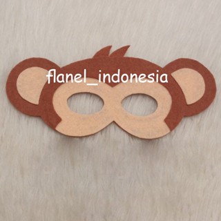 Jual Topeng Hewan Liar Monyet Topeng Bahan Flanel Premium Topeng ...