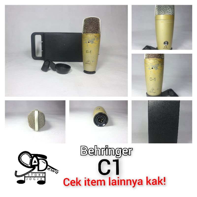 Jual BEHRINGER C1 MIC CONDENSER C 1 CONDENSOR MICROPHONE | Shopee Indonesia