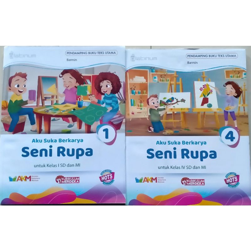 Jual BUKU SENI RUPA KURIKULUM MERDEKA SD/MI PLATINUM TIGA SERANGKAI | Shopee Indonesia