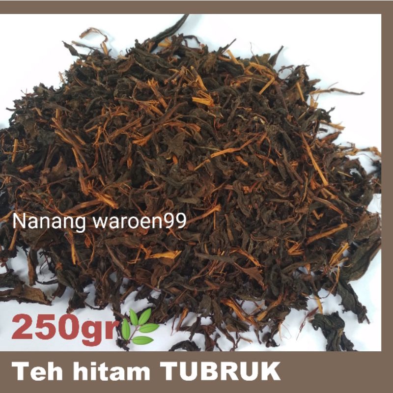 Jual TEH HITAM TUBRUK TAMBI WONOSOBO NETTO 250GRAM | Shopee Indonesia