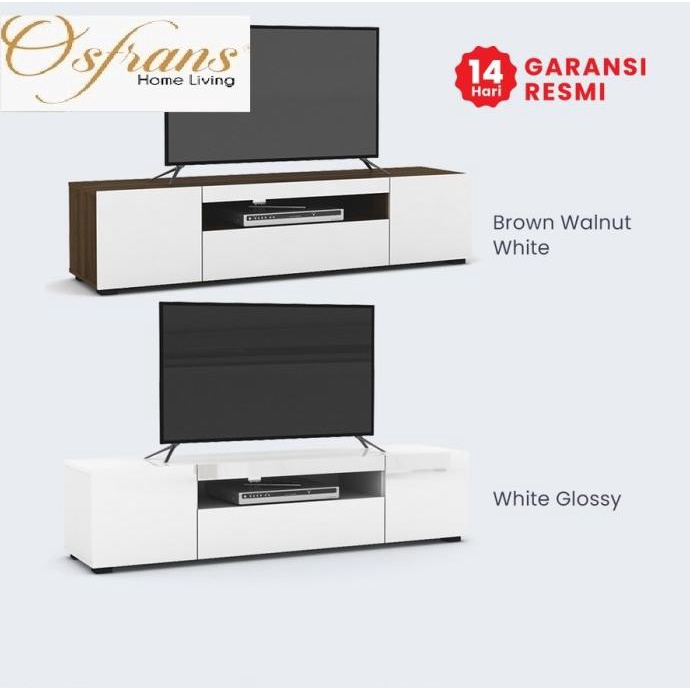 Jual Meja Tv - Rak Audio Minimalis Condor 160 White Glossy ...