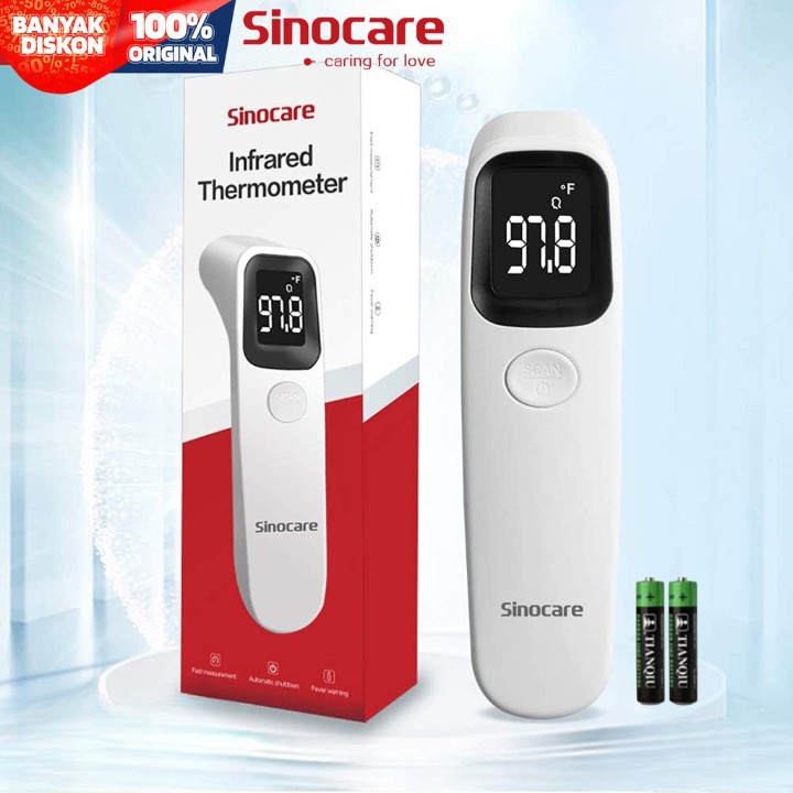 Jual Thermometer Digital - Sinocare Termometer Infrared AET-R1D1 ...