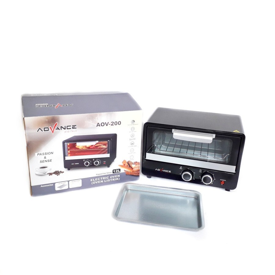 Jual Advance AOV200 Oven Listrik AOV-200 Electric Oven 12 Liter 500W ...
