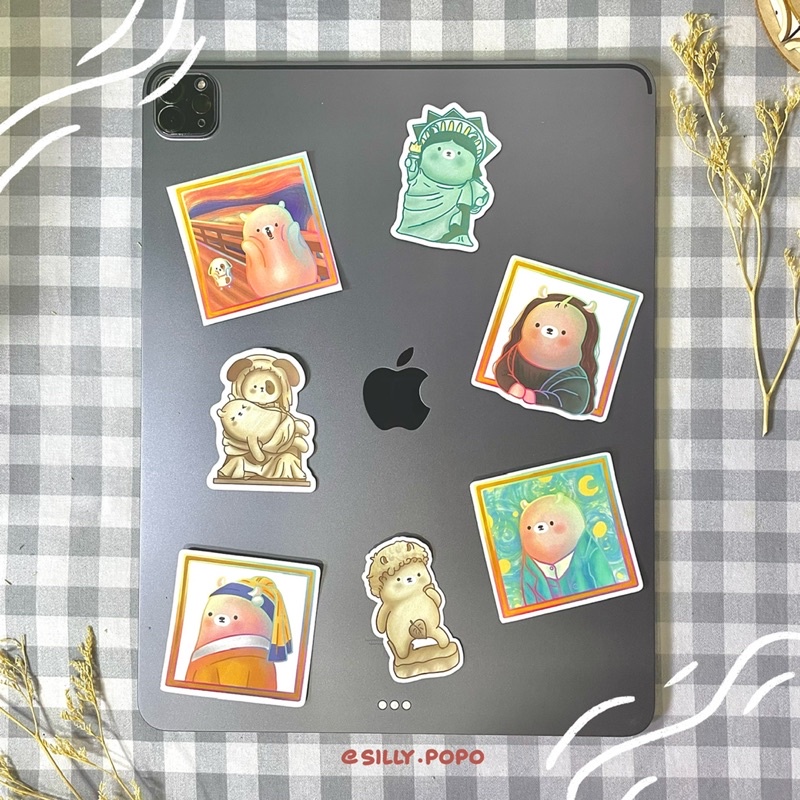 Jual Popo Art Collection Sticker Pack | Shopee Indonesia