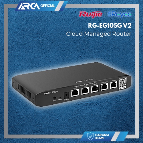 Jual Ruijie Reyee RG-EG105G V2 Cloud Managed Router | Shopee Indonesia