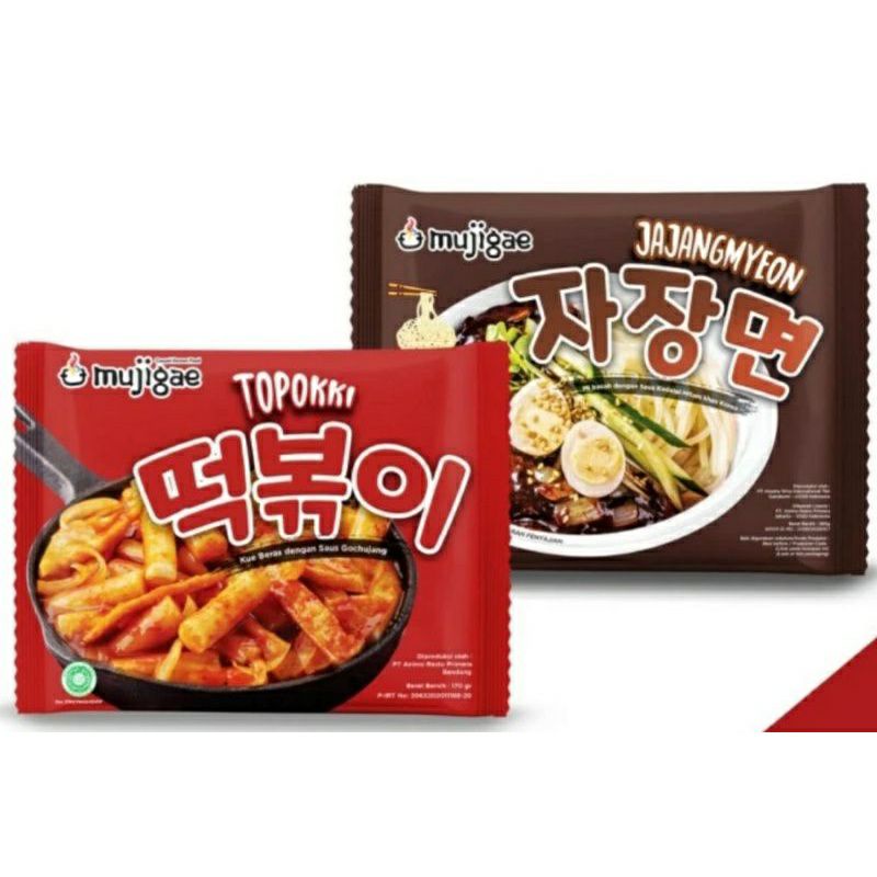Jual Topokki Mujigae / JajangMyeon Mujigae HALAL | Shopee Indonesia