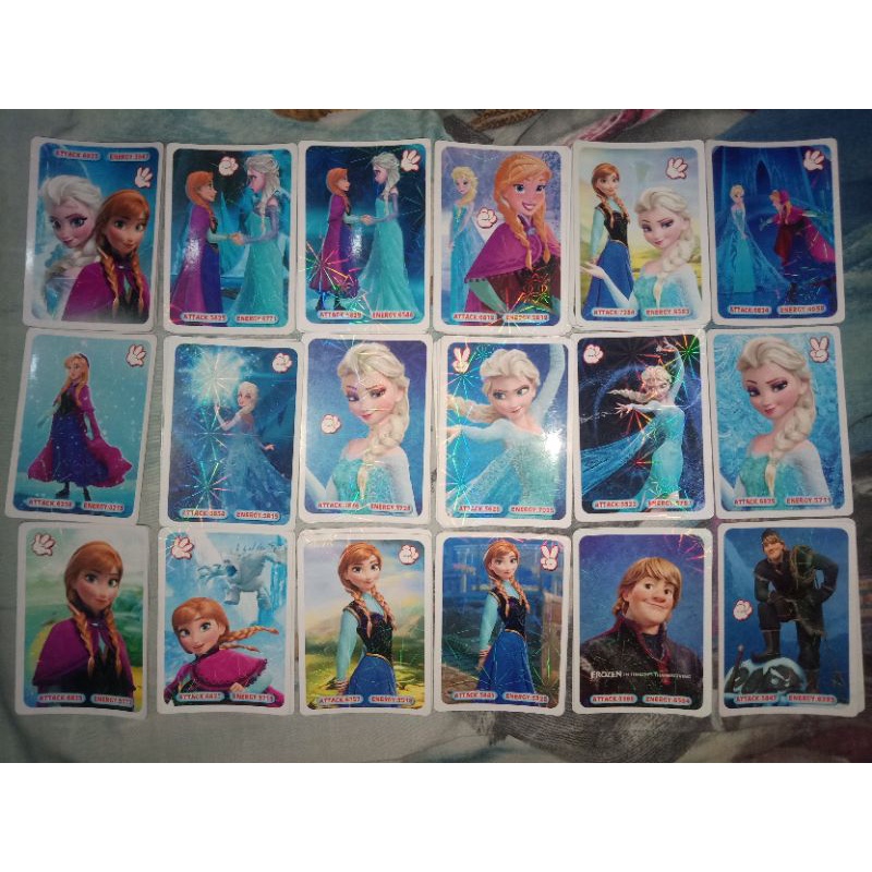 Jual KARTU HOLOGRAM FROZEN ELSA ANNA KRISTOFF OLAF HANS SVEN | Shopee ...