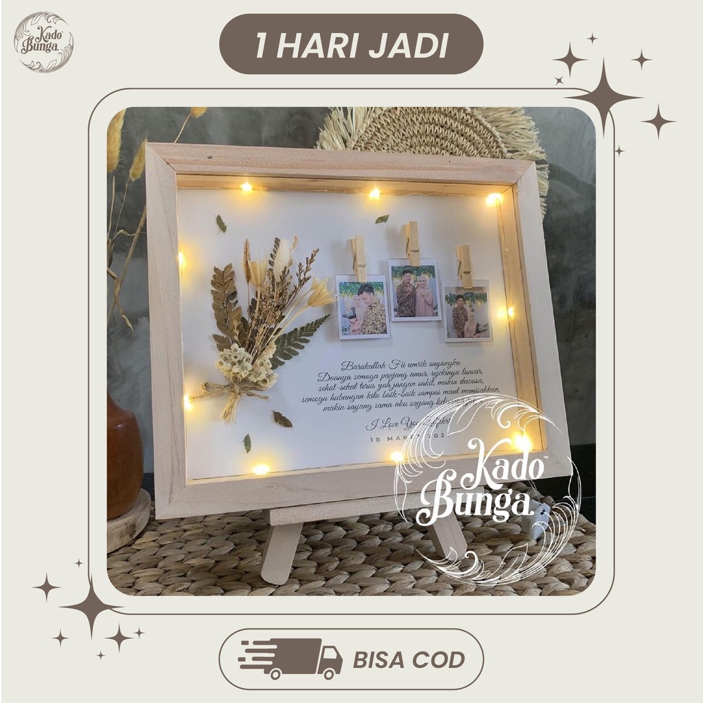 Jual KADO HADIAH CANTIK BUNGA KERING UNTUK BESTIE | KADO COWOK | HADIAH ...
