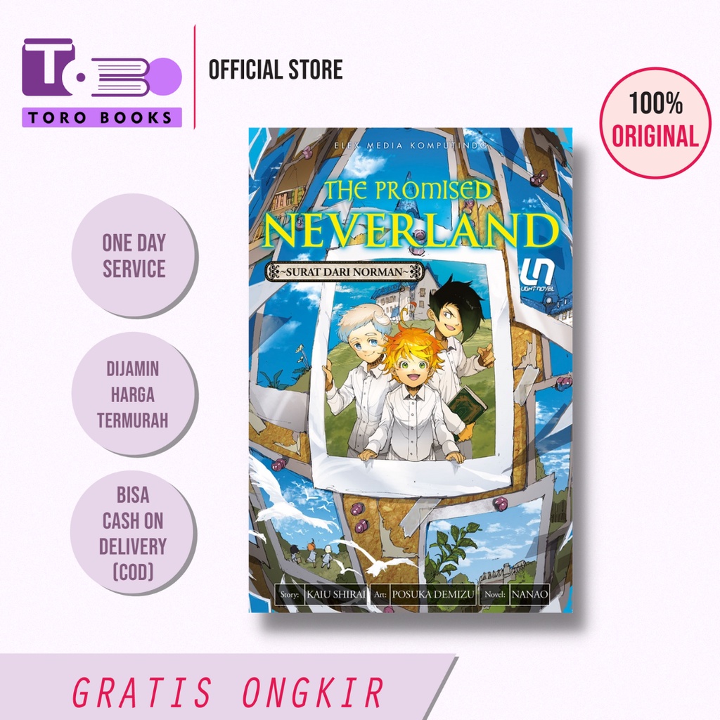 Jual Komik LN: The Promised Neverland Surat dari Norman - Kaiu Shirai, Posuka Demizu | Shopee ...