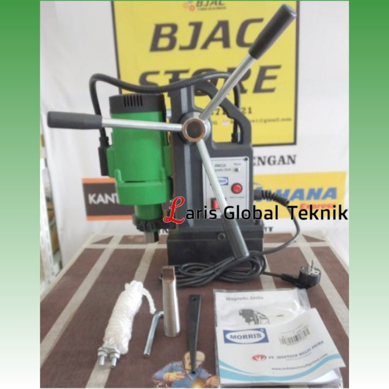 Jual mesin bor duduk magnetic drill Morris MMD 23B - 2 bor magnet ...