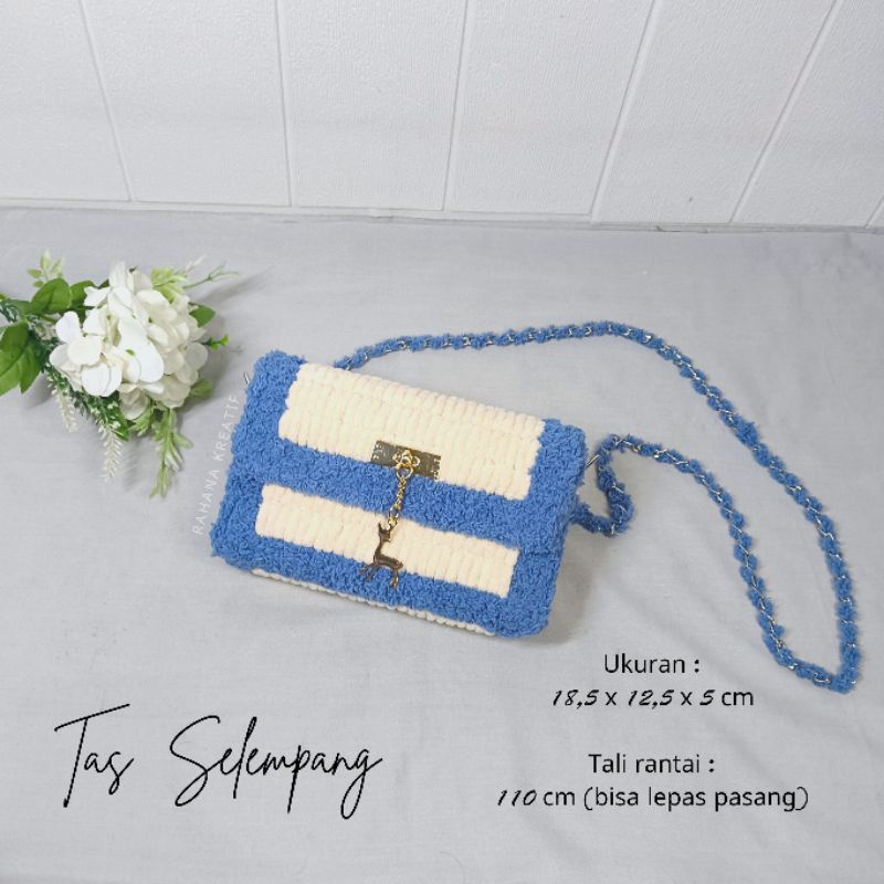 Jual Tas Canvas Rajut Handuk | Tas Rajut Handmade | kado pernikahan ...