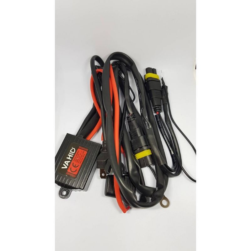 Jual kabel set relay HID dan BILED H4 untuk motor dan mobil cable set ...