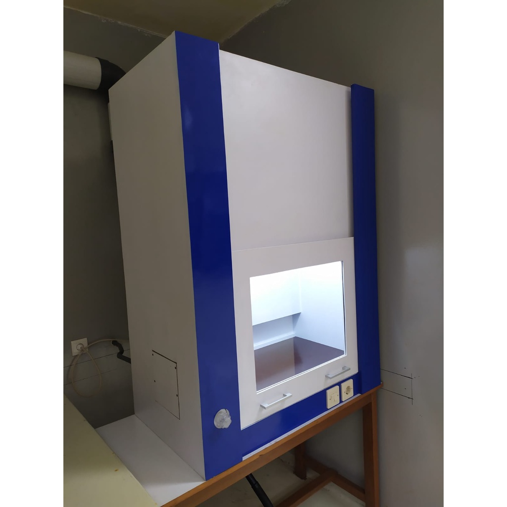 Jual Fume Hood / Lemari Asam HEAD HPL 70x60x120 Teflon 6mm | Shopee ...