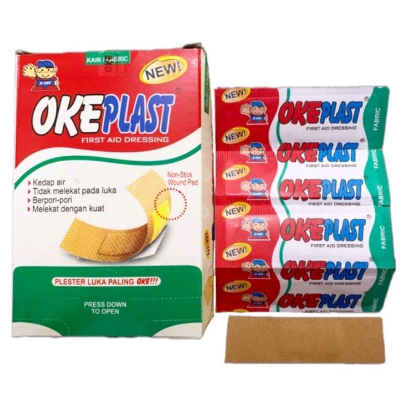 Jual Plester Ecer Satuan Luka Oke Plast | Shopee Indonesia