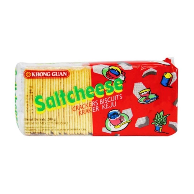 Jual Khong Guan Crackers Saltcheese 200 gr | Shopee Indonesia